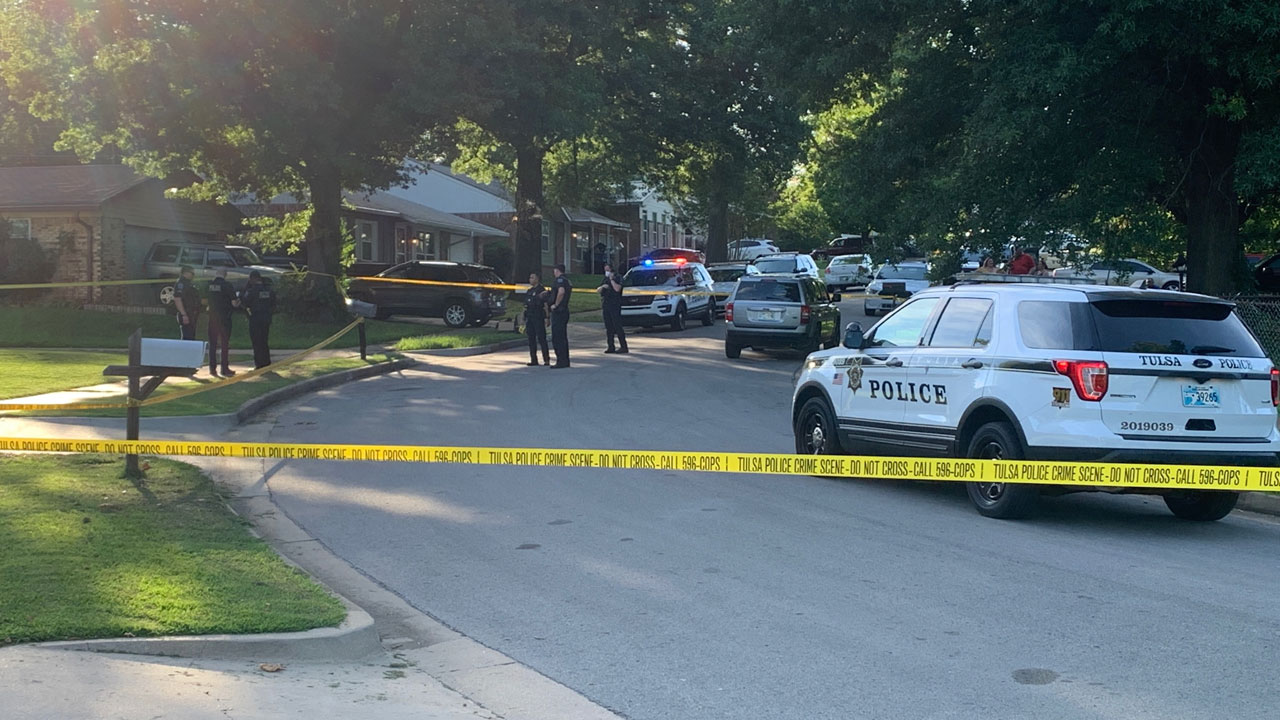 Tulsa Police Respond To Shooting Ruled A Homicide