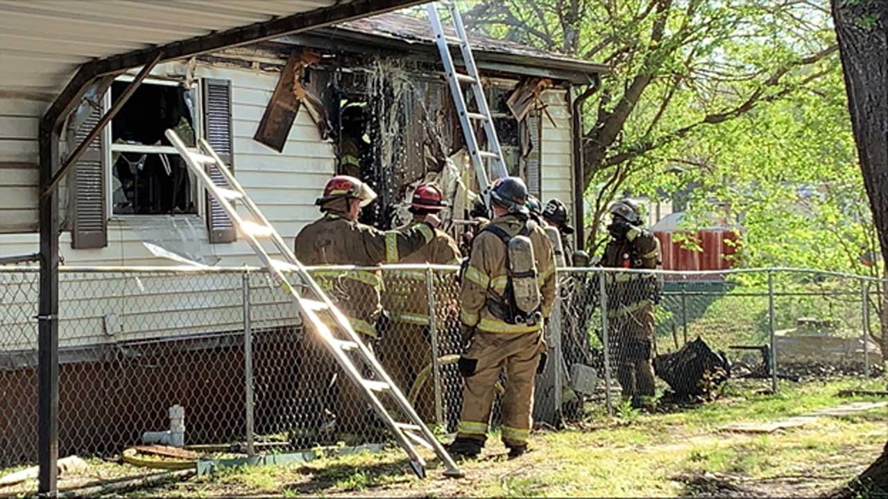 Tulsa Firefighters Respond To Fire At Rockwood Village