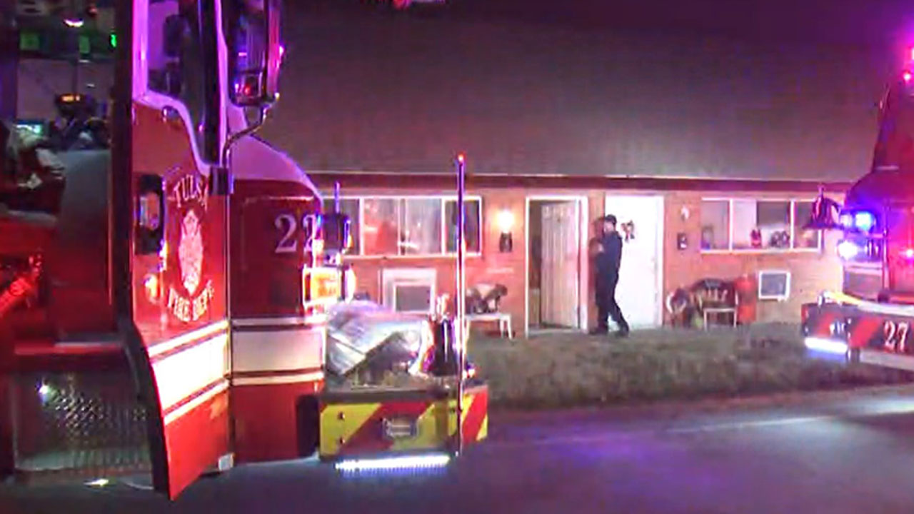 Fire Crews Contain Apartment Fire In Tulsa, No Injuries Reported