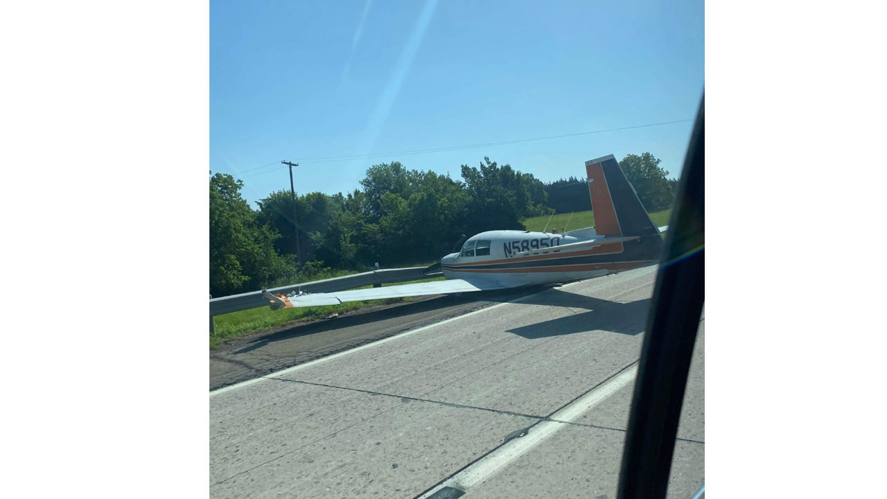 Cimarron Turnpike Traffic Affected Due To Emergency Aircraft Landing
