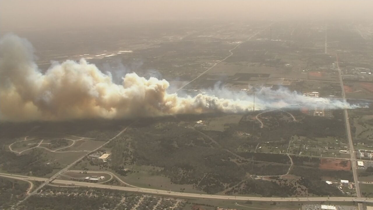 Red Cross Responds To Wildfires In Multiple Oklahoma Counties