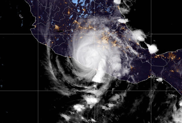 Hurricane Otis Makes Landfall In Mexico As Dangerous Category 5 Storm