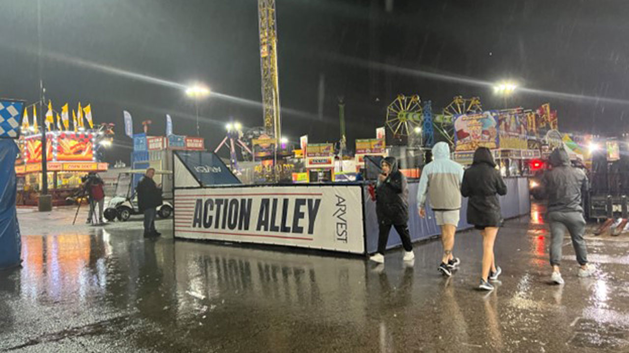 Teens Recovering After Storm Blows Over Large Sign At Tulsa State Fair