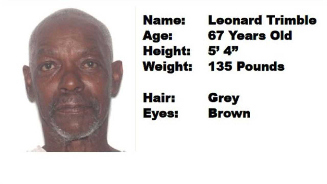 Silver Alert Canceled 67 Year Old Man Located