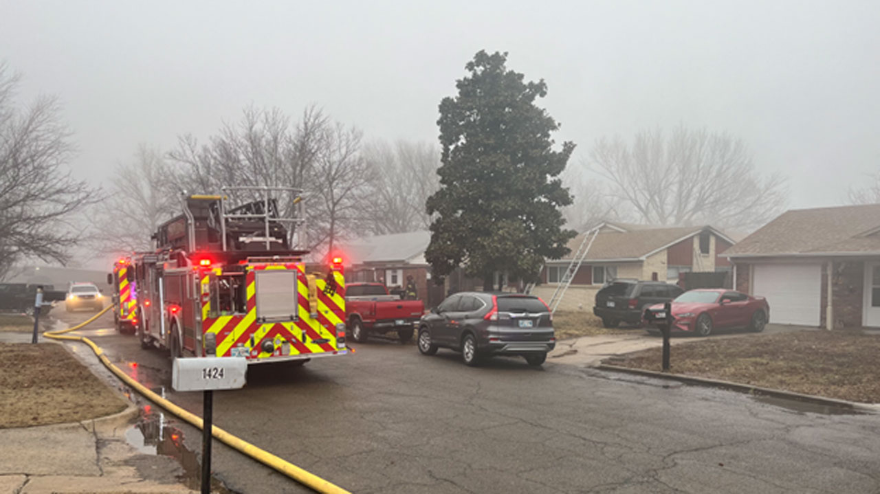 Sapulpa Firefighters Put Out House Fire