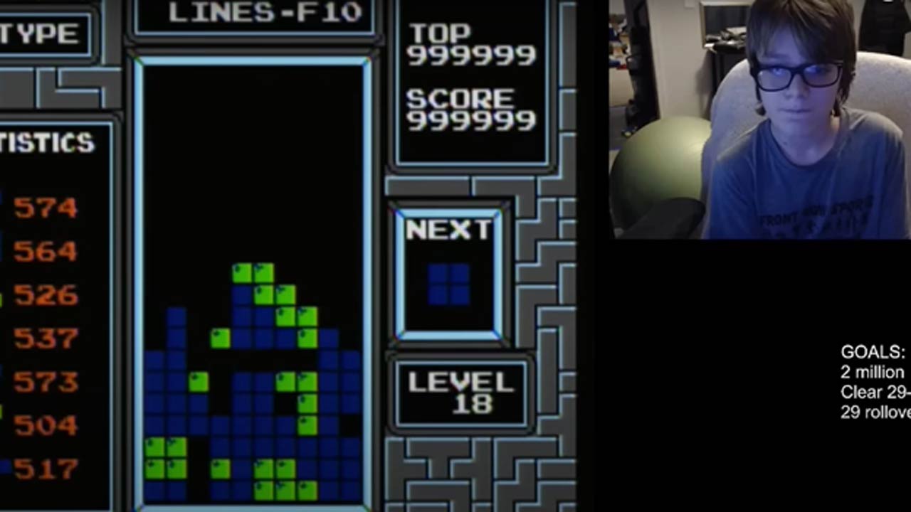 13-Year-Old From Oklahoma Becomes First Person To Beat Tetris, Gamers React
