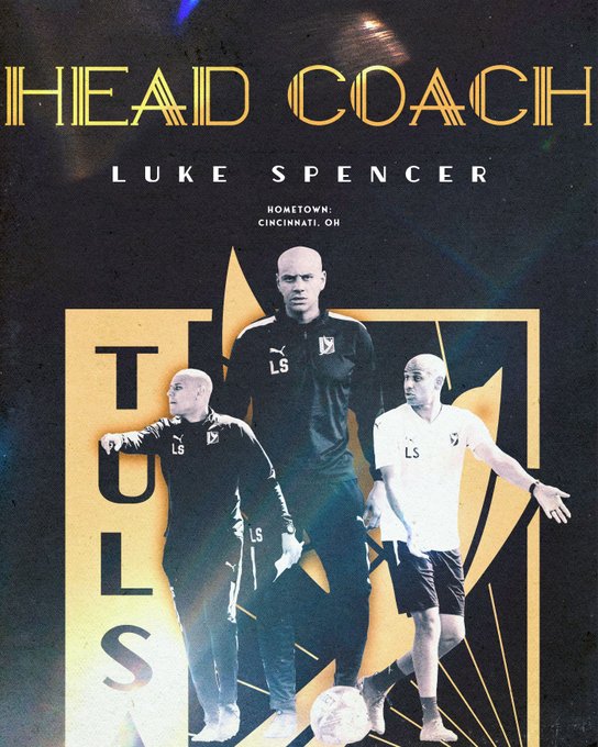 FC Tulsa Promotes Luke Spencer To Head Coach