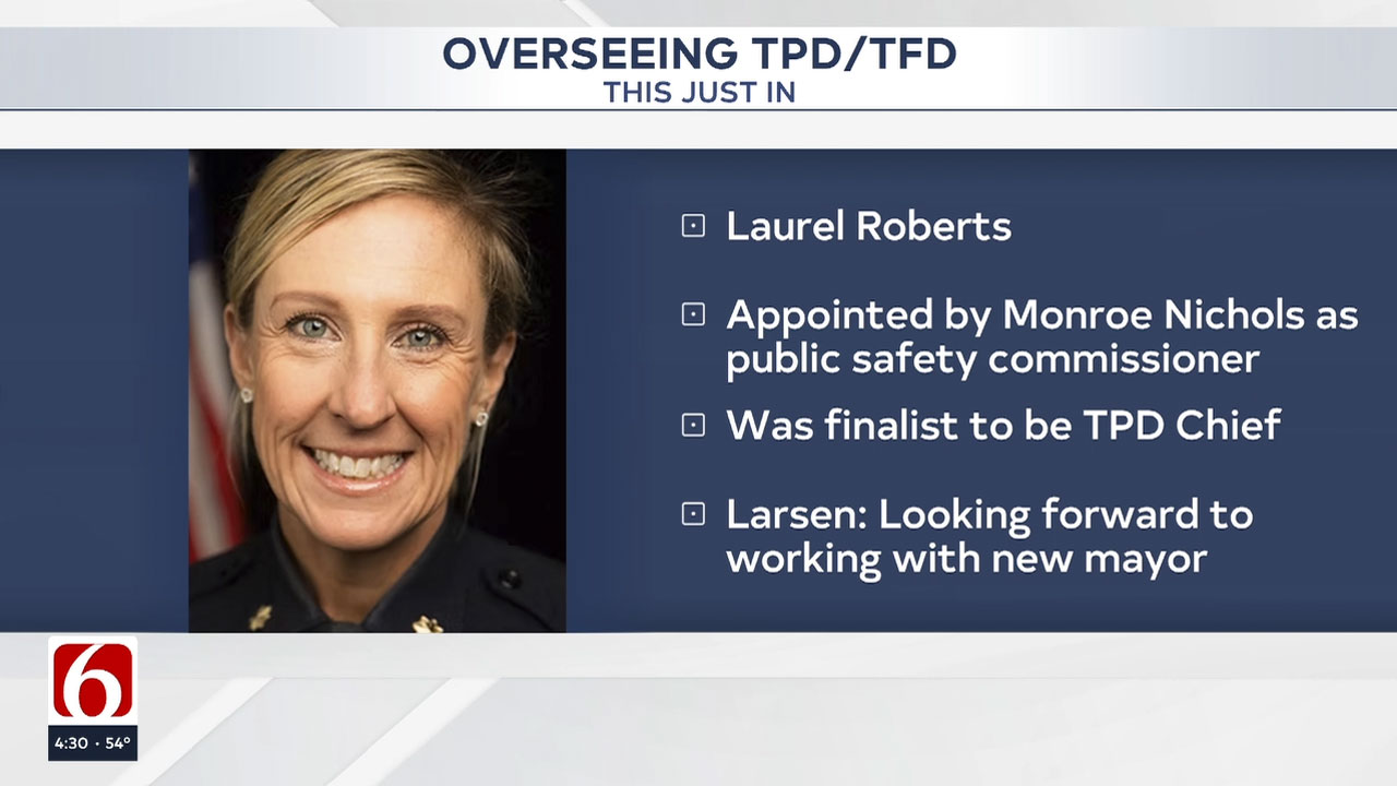 Monroe Nichols Appoints TPD's Laurel Roberts As Public Safety Commissioner