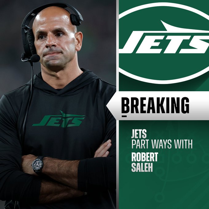 Jets Fire Robert Saleh After 2-3 Start To Season