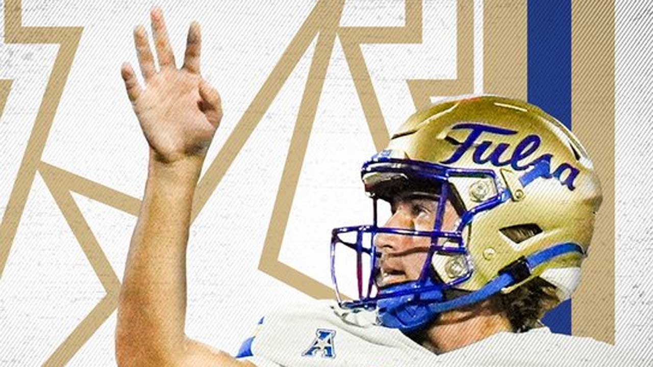 Tulsa Kicker Seth Morgan Named AAC Co-Special Teams Player Of The Week