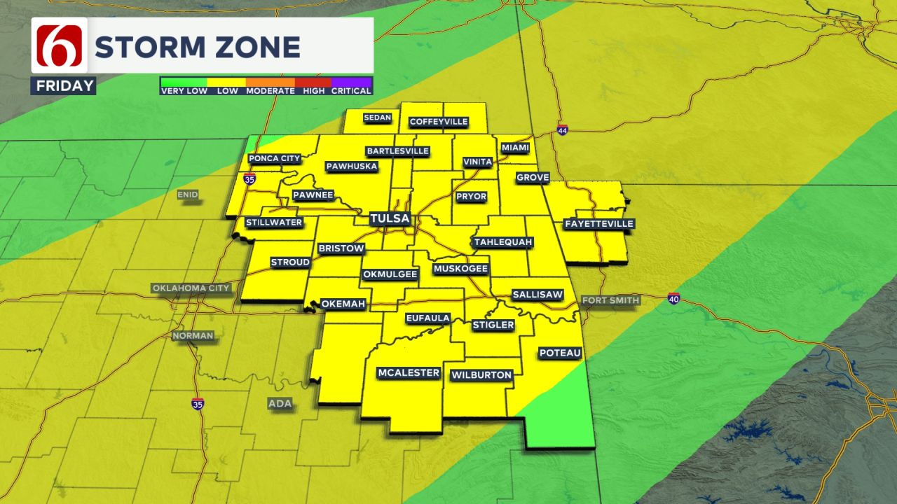 Severe storms likely in Oklahoma this Easter Weekend: Here are some Key ...
