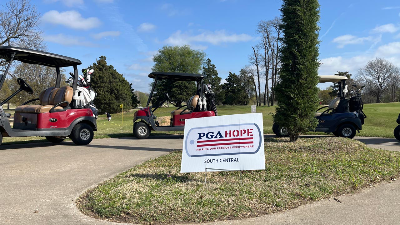 How PGA HOPE is changing lives for veterans and active military members