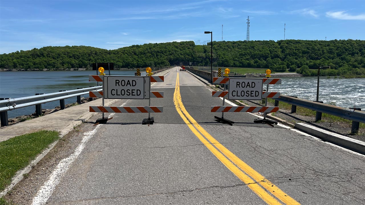 ‘CRITICAL FINDING:’ Fort Gibson Dam bridge closed until further notice ...