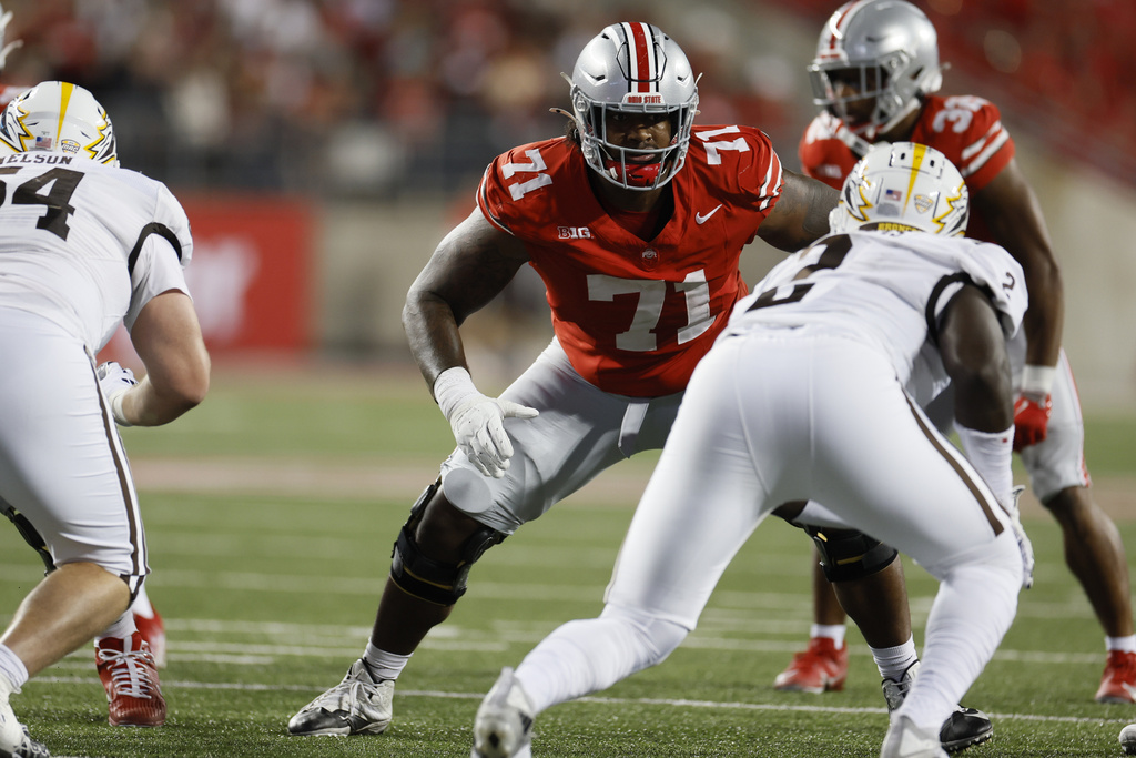 Chiefs use final pick in first round of NFL draft on Ohio State ...