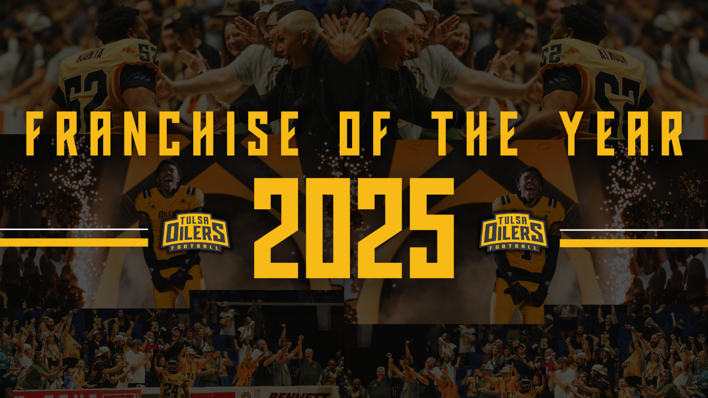 Tulsa Oilers Football named IFL's Franchise of the Year in 2025