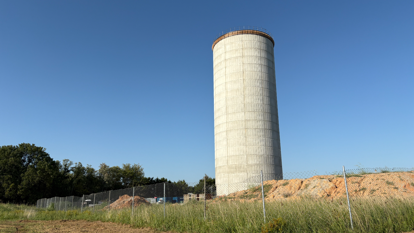 'Leaning Tower of Broken Arrow' actually perfectly vertical, according ...
