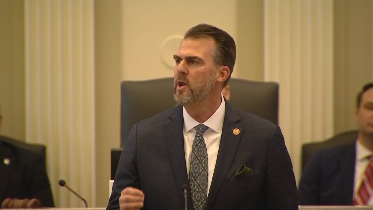 Gov. Stitt Addresses Ryan Walters, Education board shakeup, Immigration ...