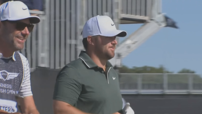 Former OU Sooner Chris Gotterup tied for the lead at the Scottish Open