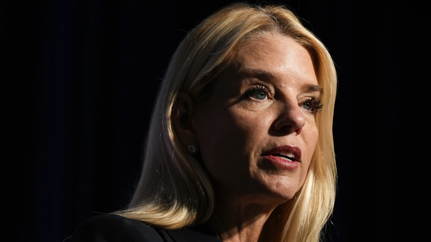 Pam Bondi dodges questions on Epstein and Bongino amid Justice ...