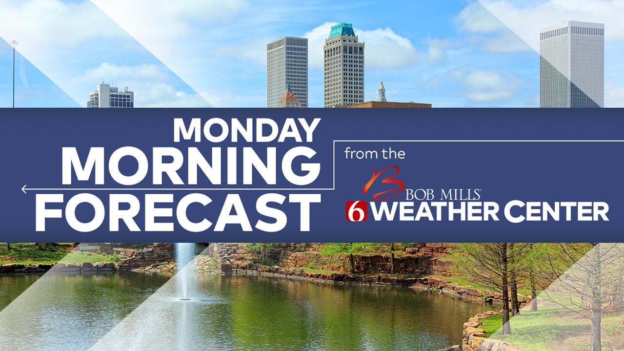 Monday morning forecast with Alan Crone