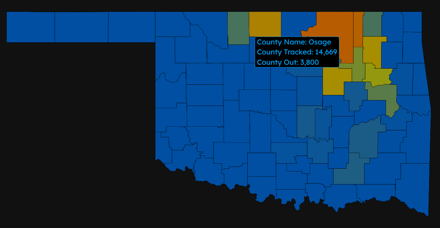 Power outages in Tulsa metro Saturday morning. Here's the latest