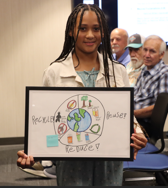 Fifth-grade student wins Sand Springs trash truck poster contest