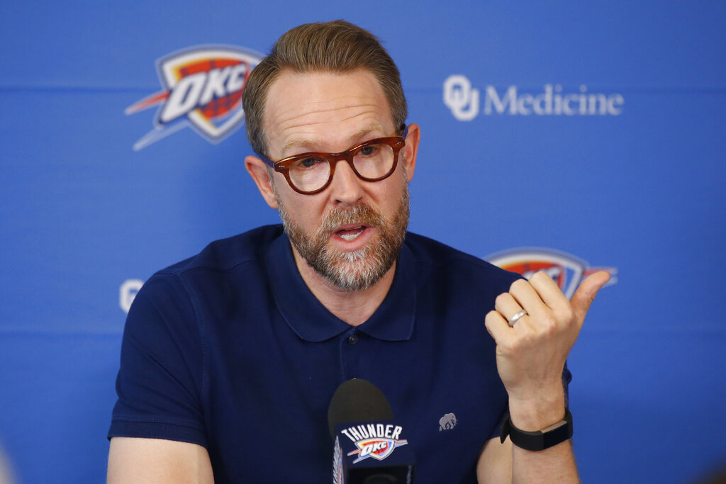 Thunder GM Sam Presti earns 2024-25 NBA Executive of the Year honors