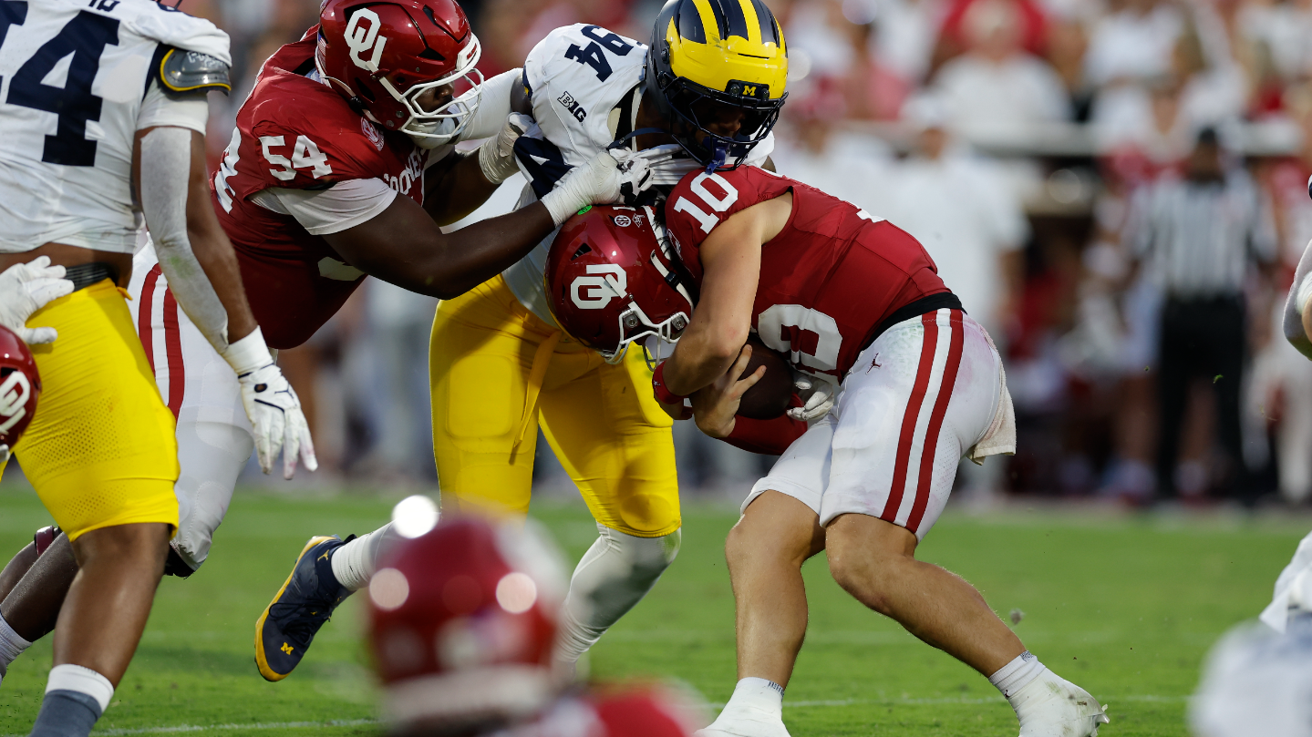 Sooners win: No. 18 Oklahoma defeats Michigan 24-13, John Mateer leads ...