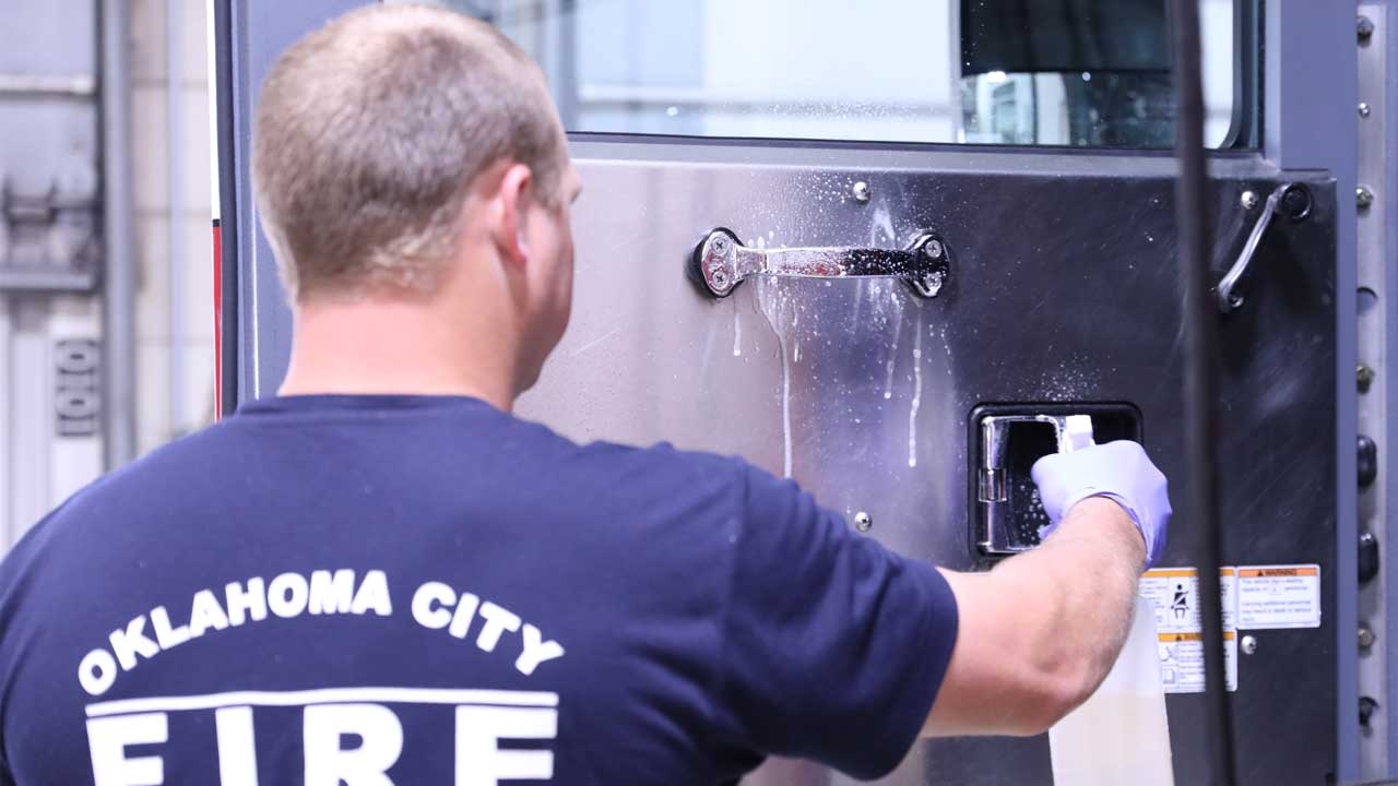 OKCFD Reports 10 Positive COVID-19 Cases, 55 Firefighters Quarantined