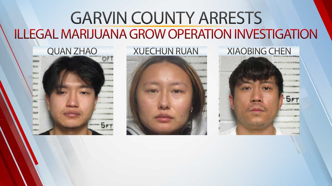 3 Arrested At Marijuana Grow Operation After Garvin Co. Deputies ...
