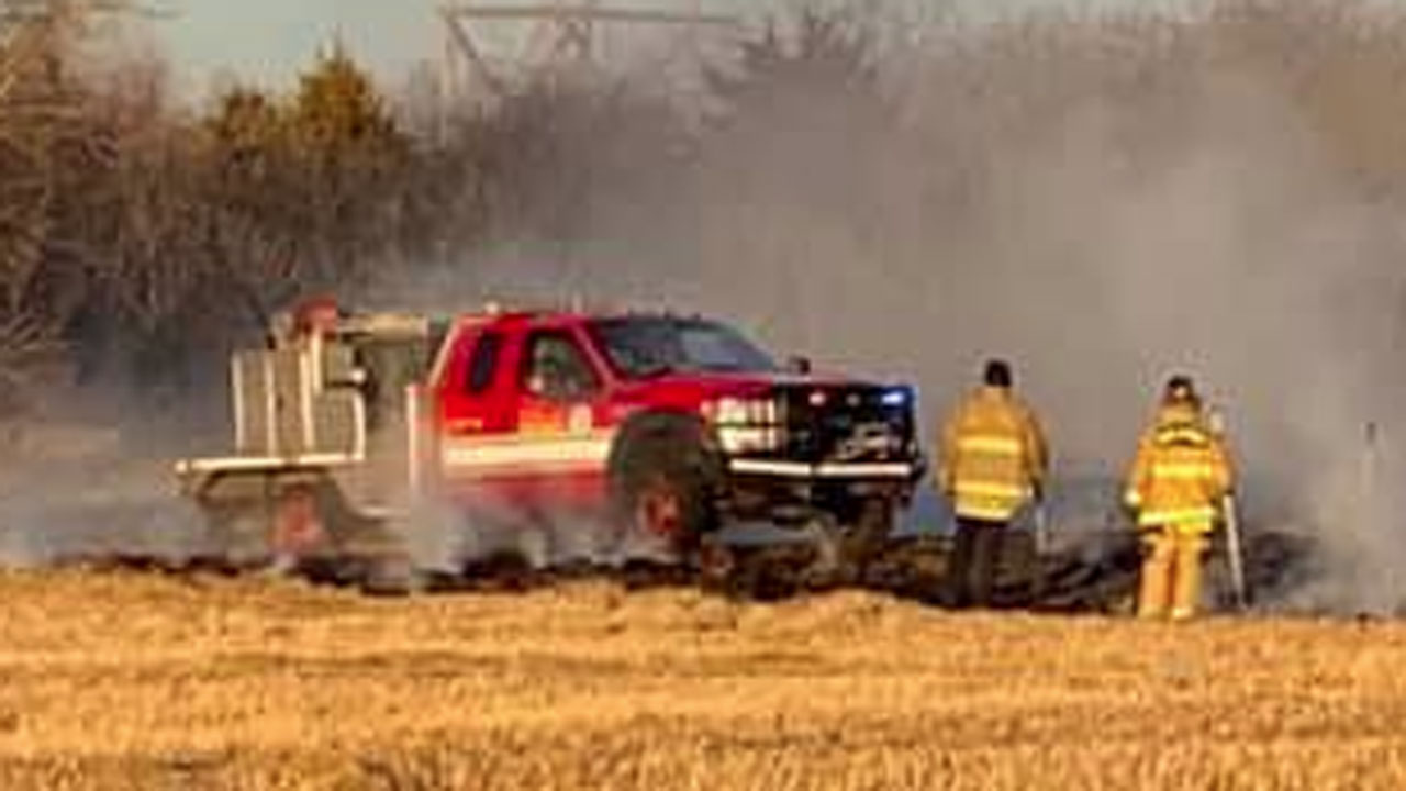 Oklahoma City Fire Department Battles 29 Grass Fires Over The Weekend