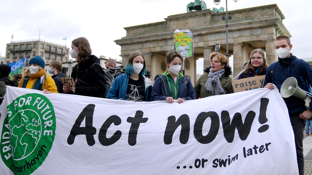 Campaigners Stage Climate Protests Across Continents