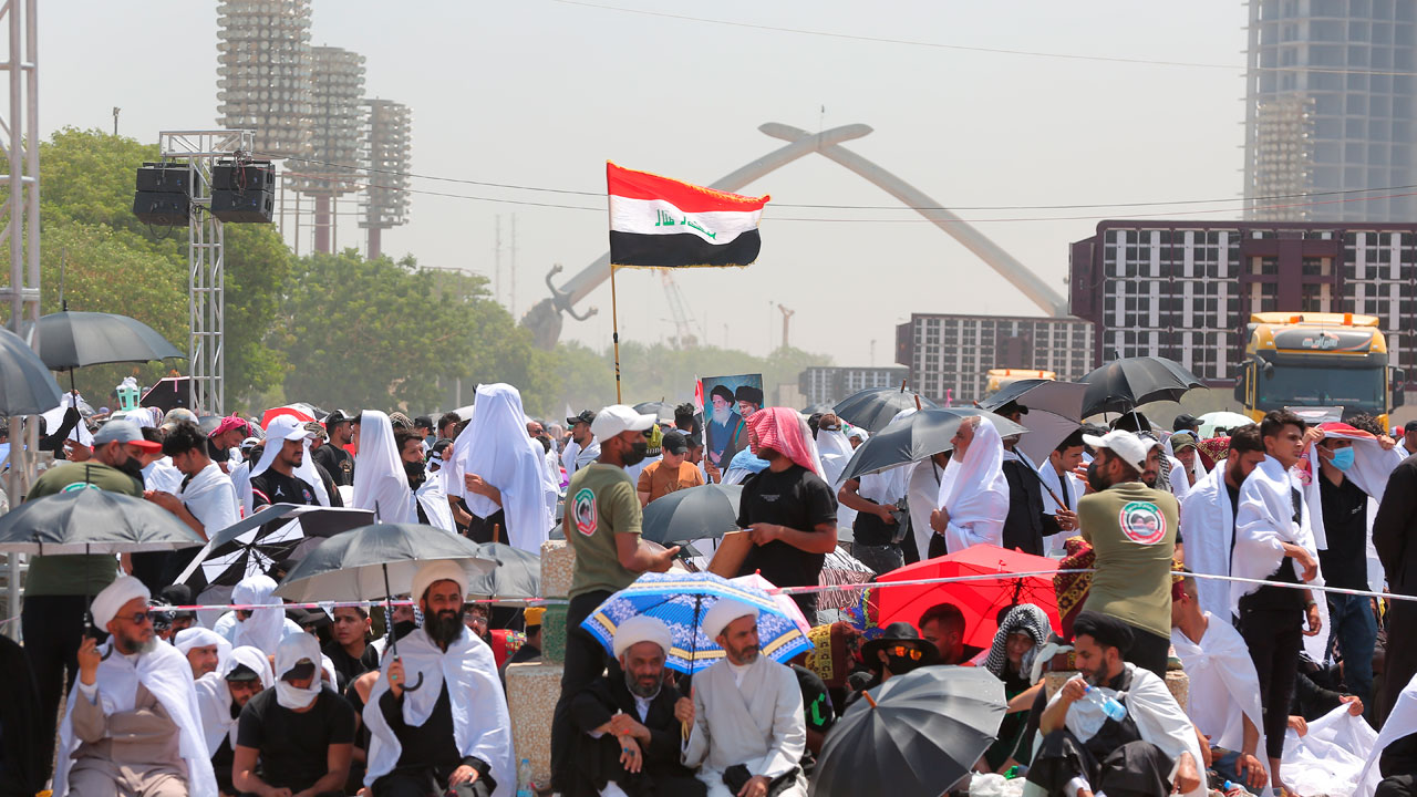Protesters Block Roads In Iraq After Third Day Of Power Cuts
