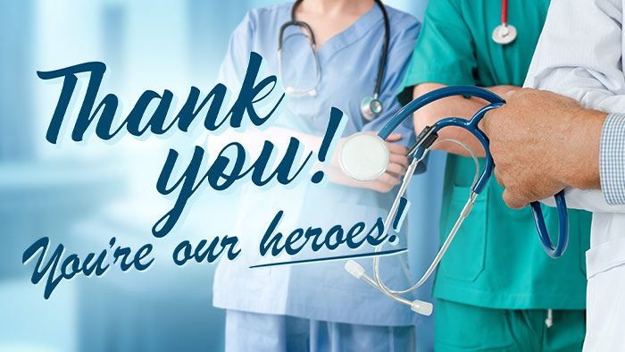 Thank You, Oklahoma Healthcare Heroes