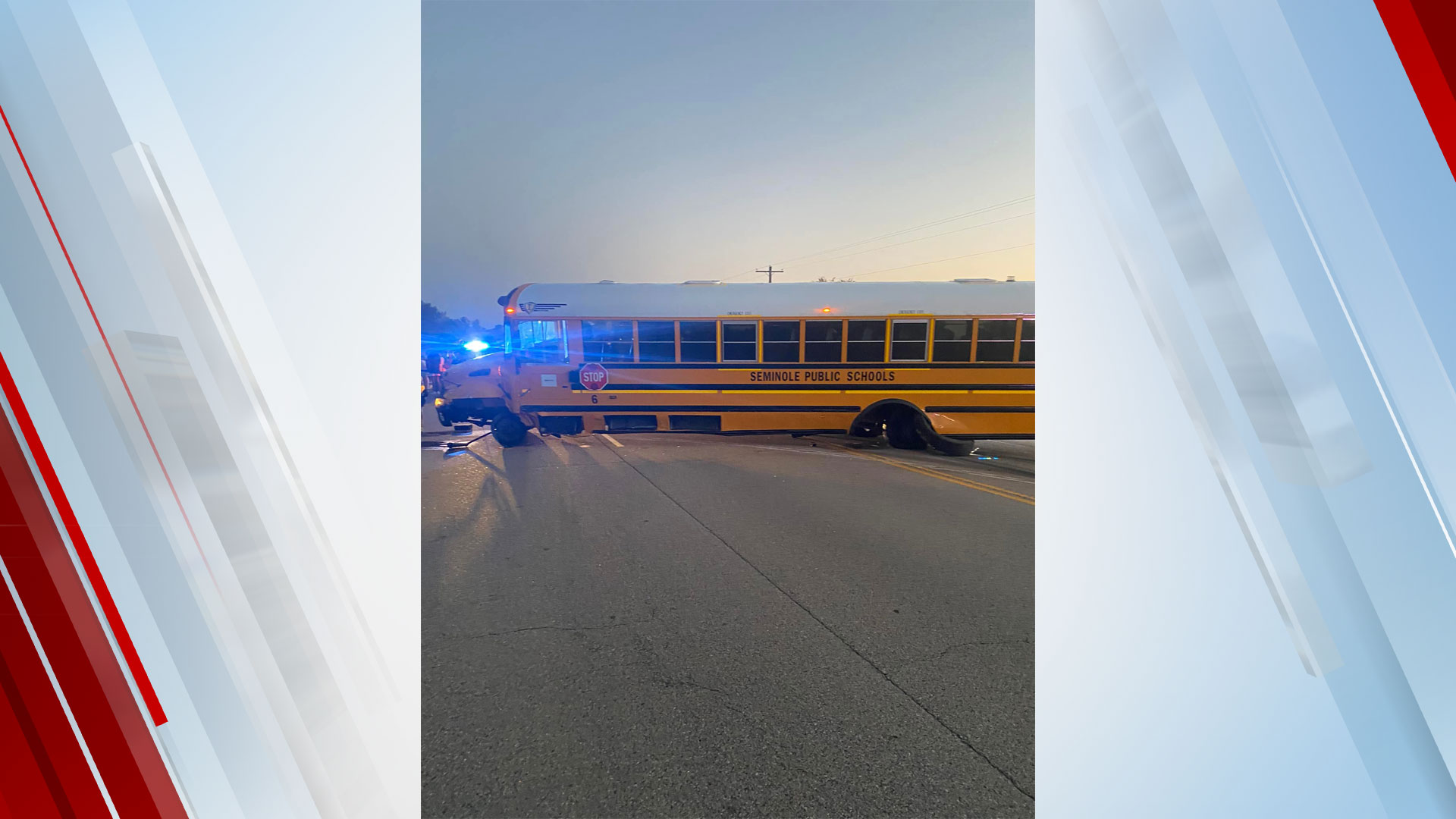 OHP: 1 Injured Following School Bus Crash Near Seminole OHP: 1 Injured Following School Bus Crash Near Seminole