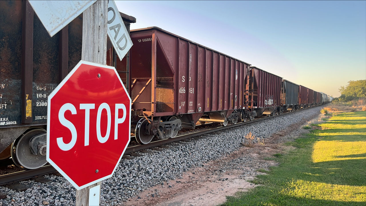 2 Injured After Car Hit By Train In Okarche