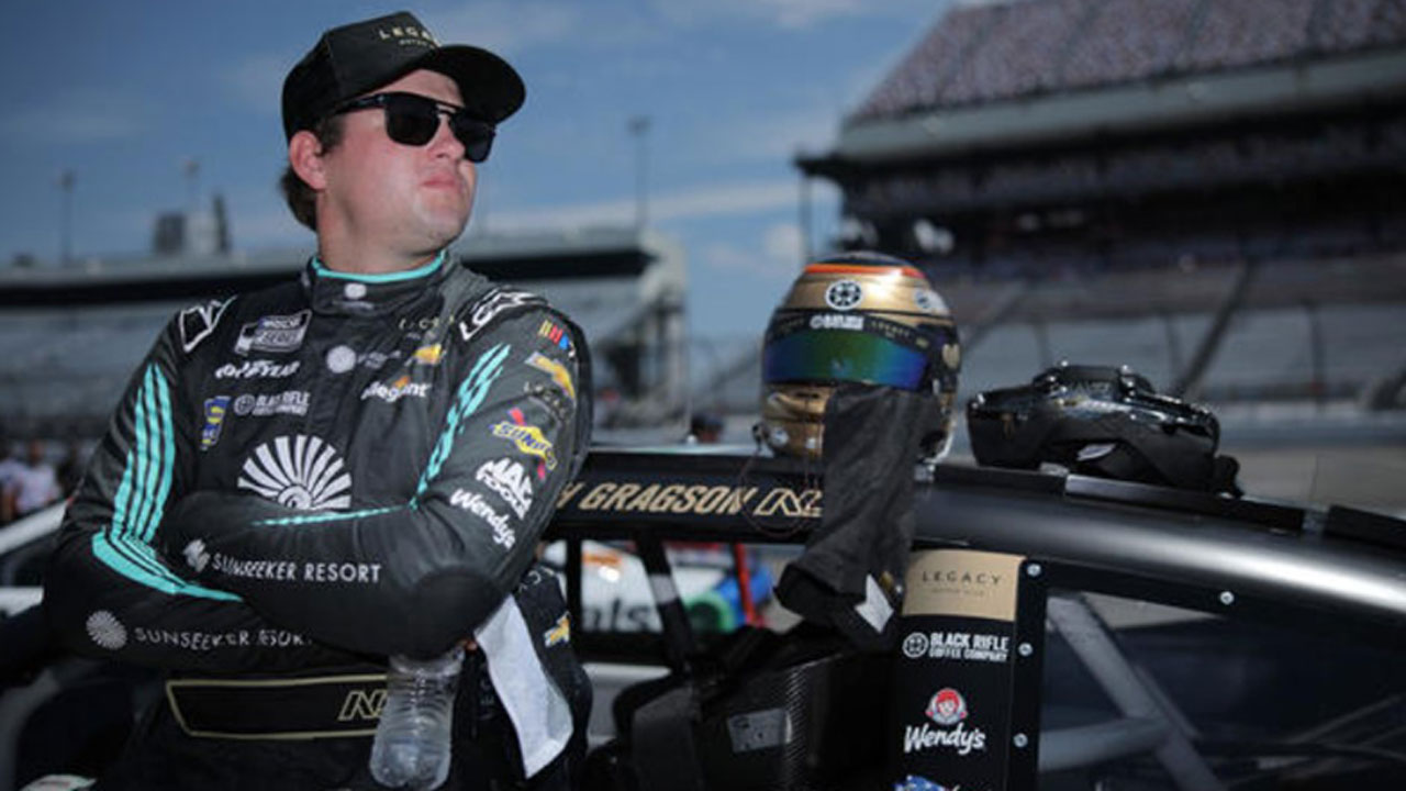 NASCAR Driver Noah Gragson Suspended For Liking Racially Insensitive ...