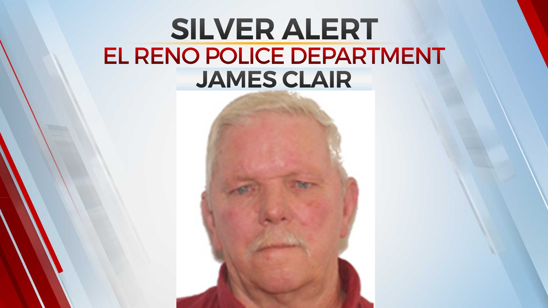 Silver Alert Issued By OHP For 73-Year-Old El Reno Man