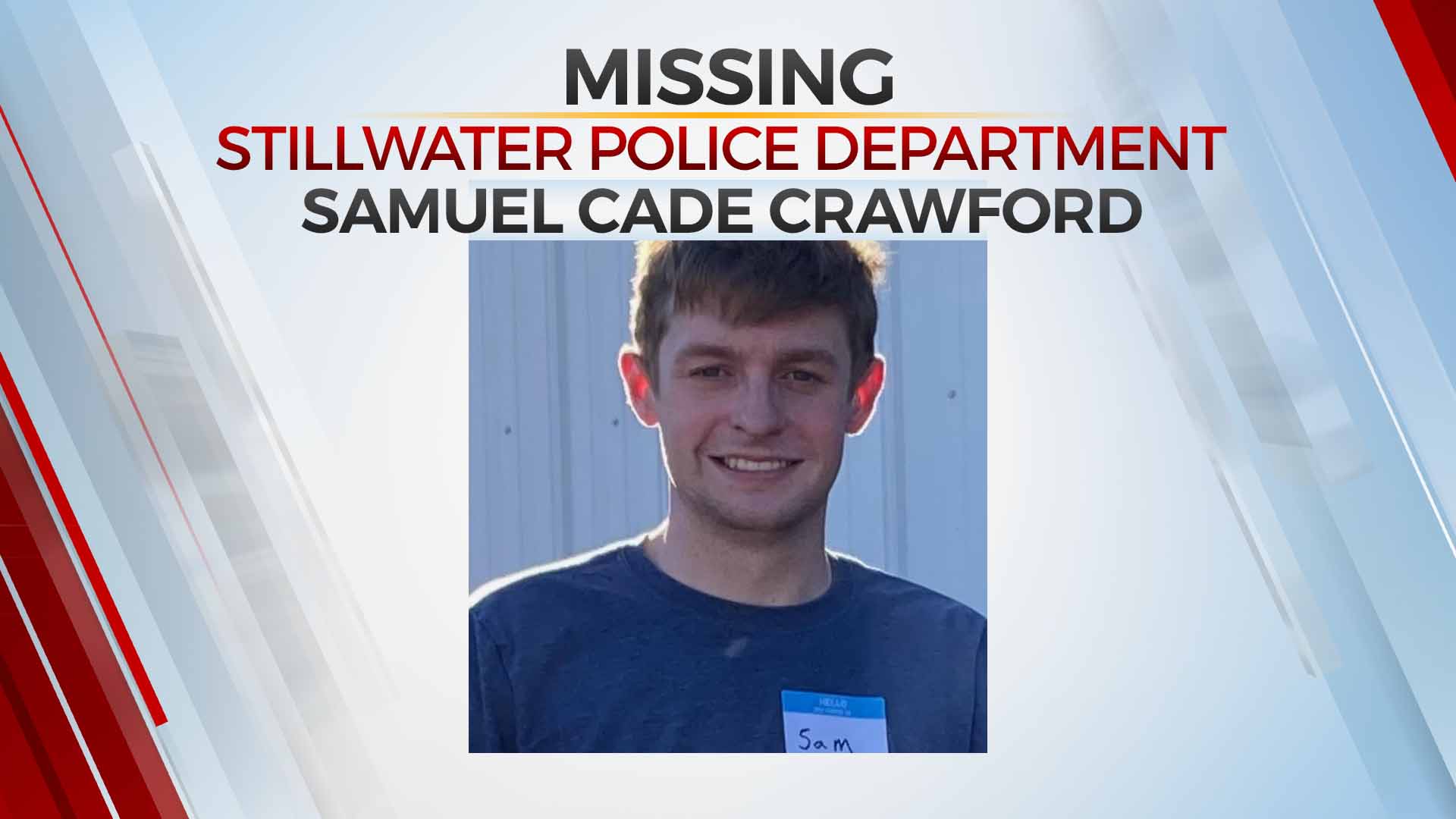 Stillwater Police Search For Missing 21-Year-Old Man