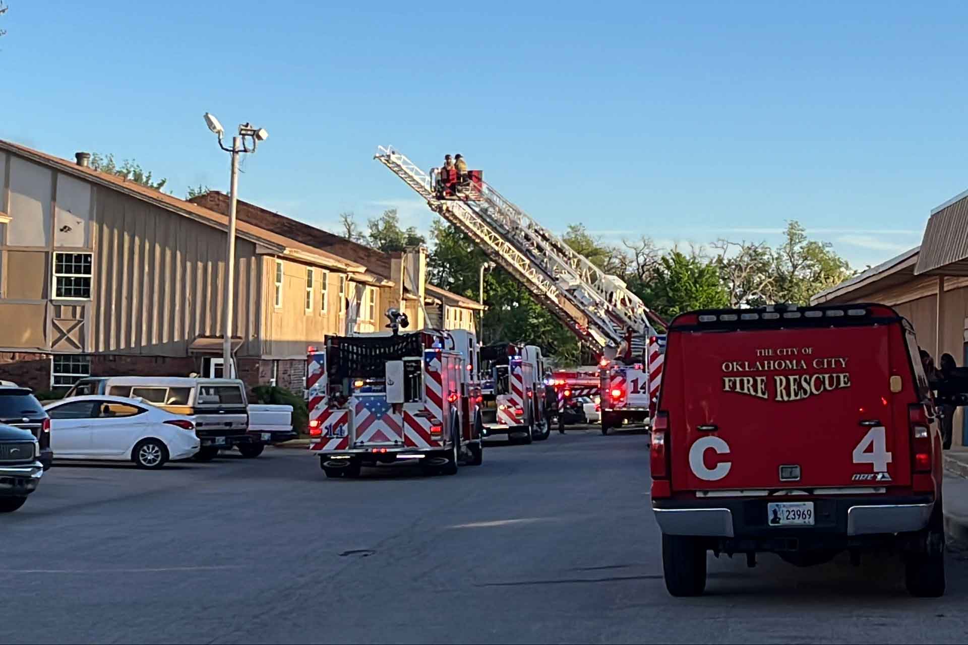 Authorities Responded To Apartment Fire In NW OKC