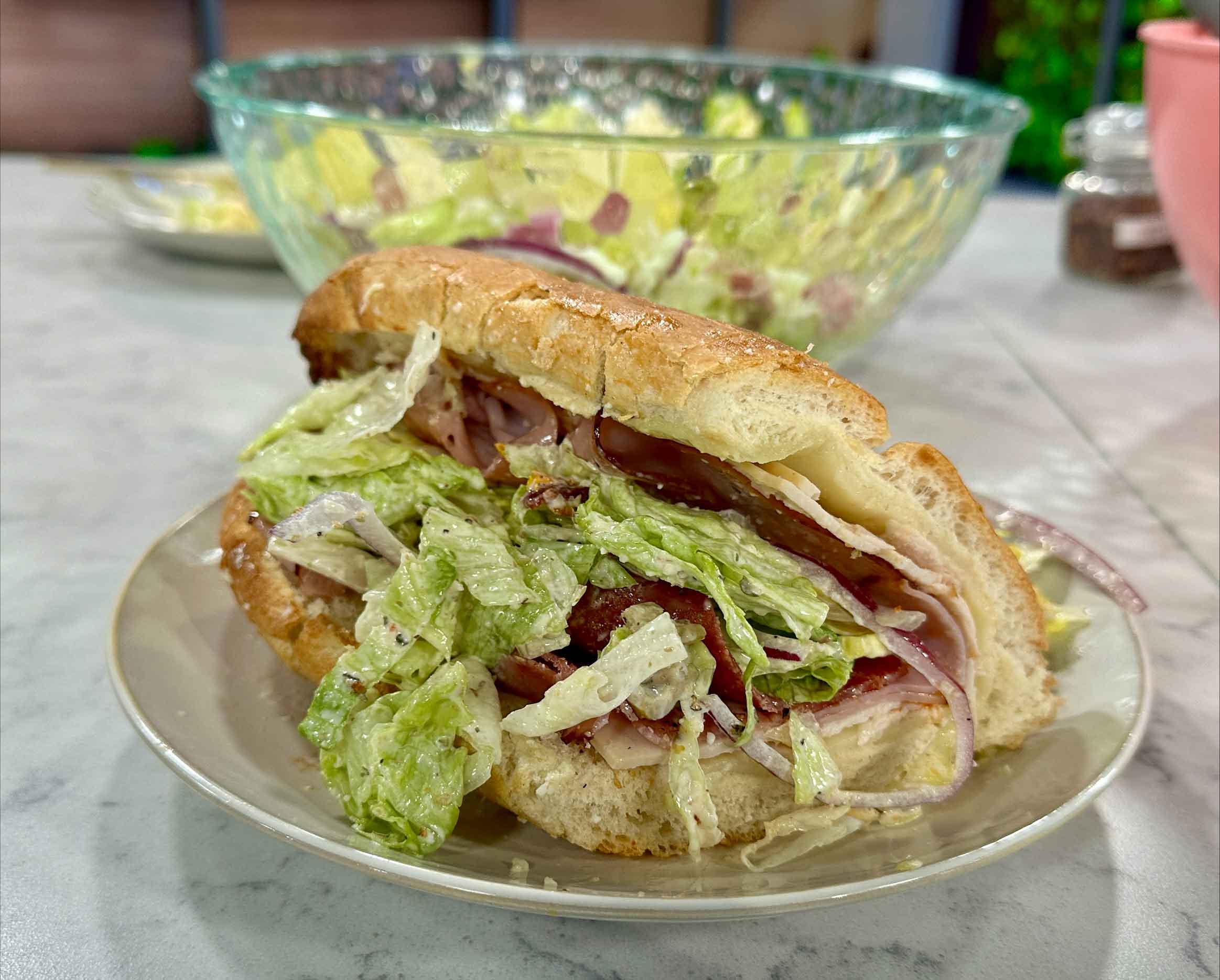Sassy Mama: Grinder Hoagie Sandwich