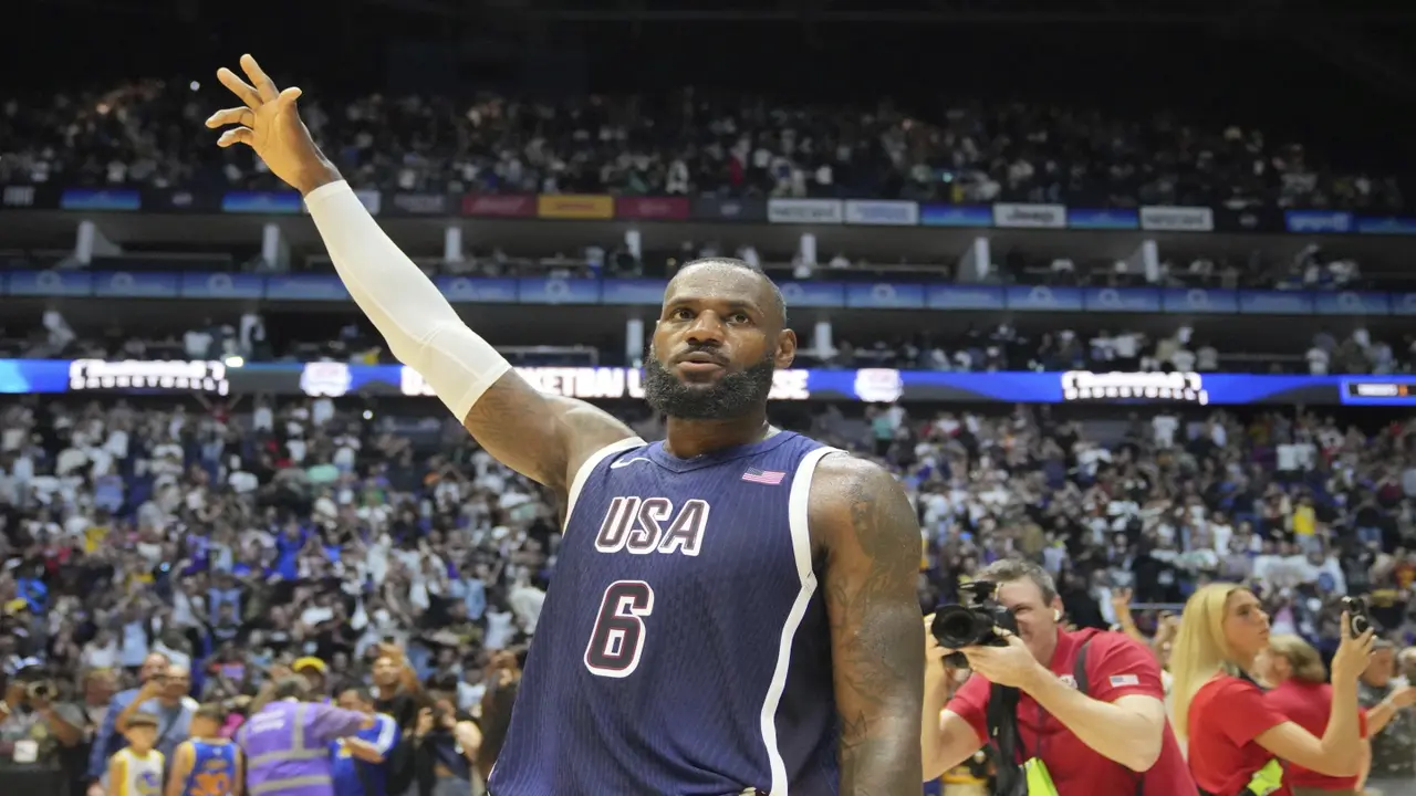 LeBron James Selected As Team USA Male Flagbearer For Paris Olympics ...