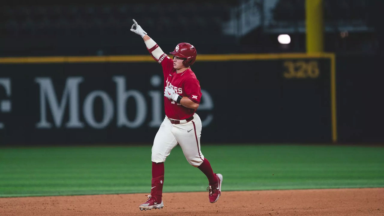OU Baseball Beats Kansas To Advance To Big 12 Semis