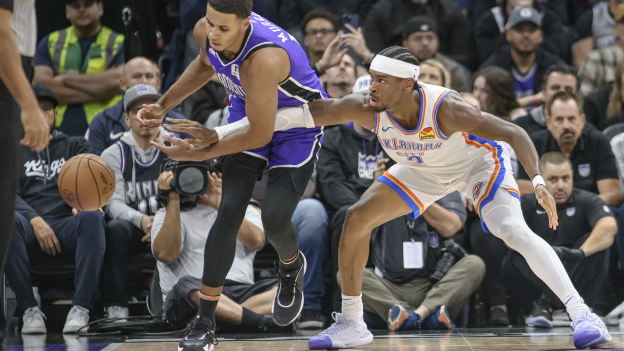 SGA Scores 37, Thunder Bench Scores 40 In OKC's 130-109 Rout Of Kings