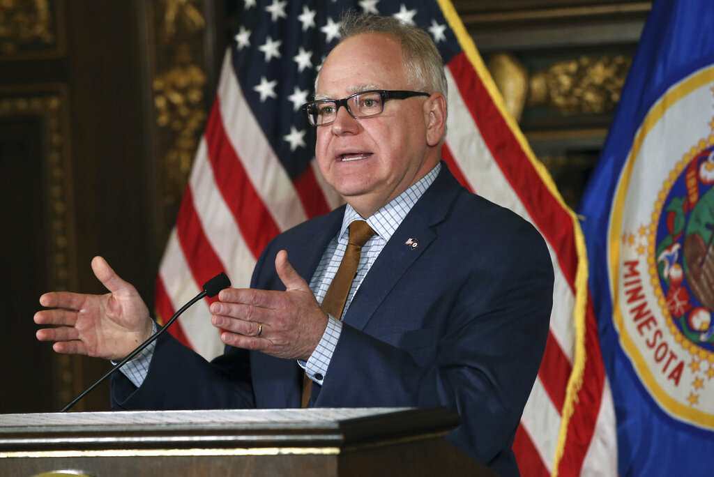 Motorcade Accompanying VP Nominee Tim Walz Involved In Crash
