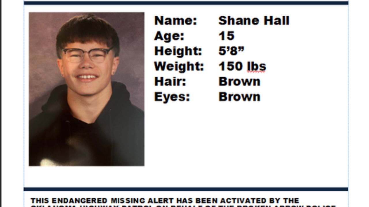 Endangered Missing Advisory: 15-year-old Shane Hall