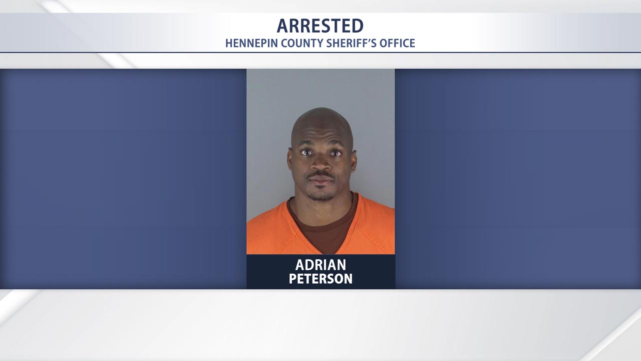 Former NFL MVP Adrian Peterson arrested for alleged DWI just hours ...