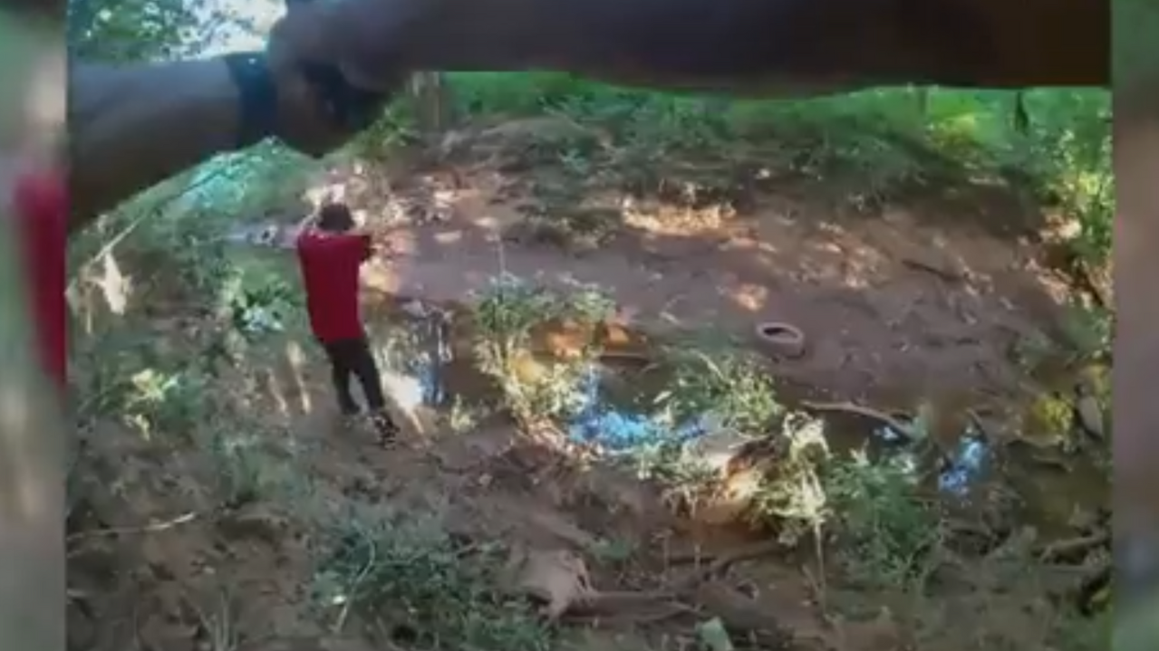 Body cam video shows arrest after fake gun incident in southeast OKC