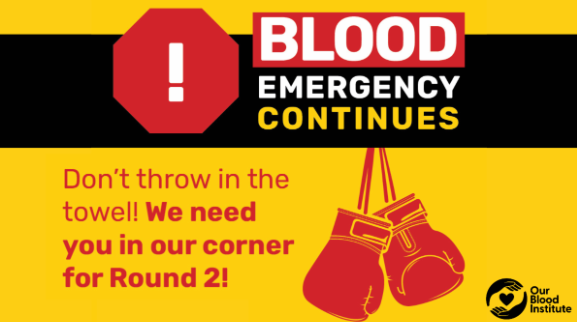 Our Blood Institute extends emergency blood shortage amid winter weather