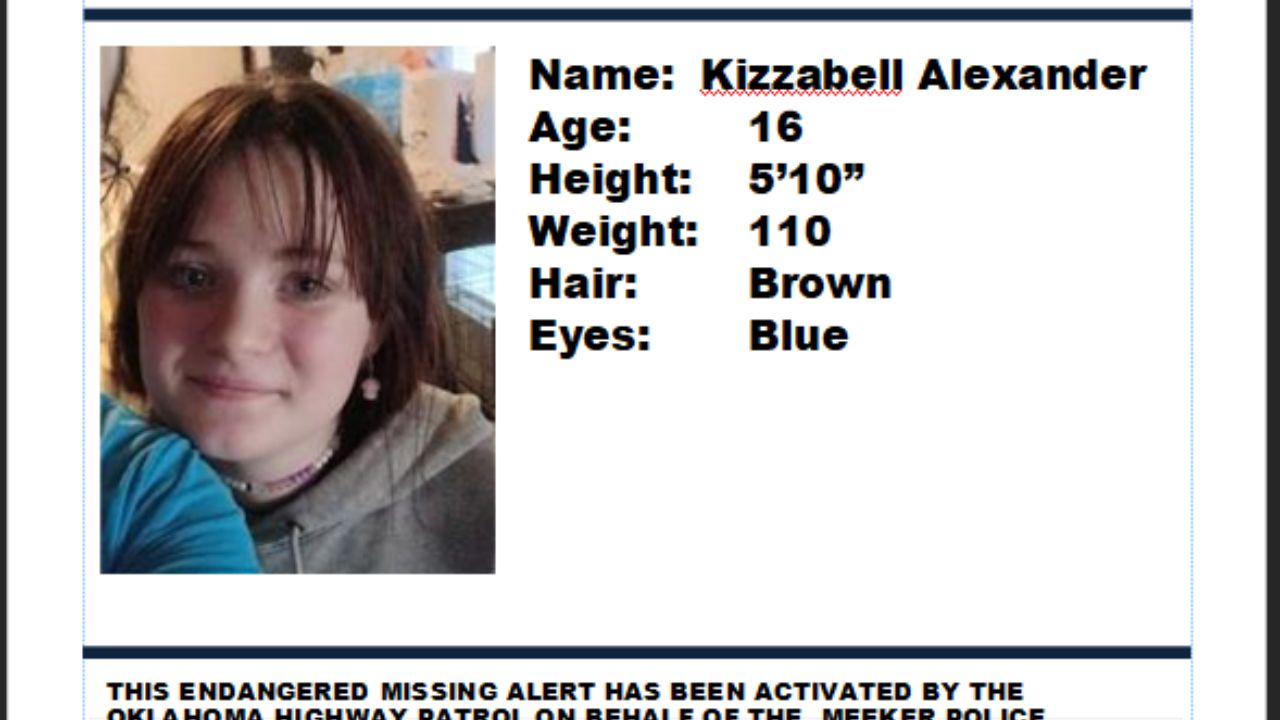 Endangered Missing Advisory: 16-year-old Kizzabell Alexander